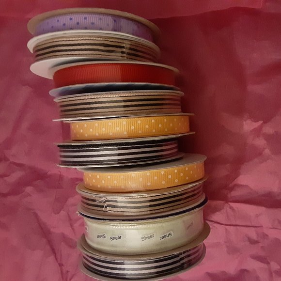 Offray Ribbons | Other | Assorted Ribbons Bundle | Poshmark